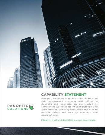 Corporate Capability Statement - Private & Corporate Security ...